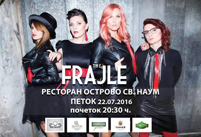 Четирите дами од „The FRAJLE“ подготвуваат големо музичко шоу во ...
