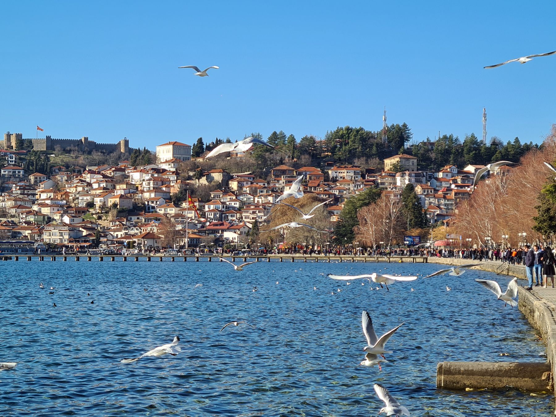 Водостојот на Охридското Eзеро го достигна просекот за јануари - OhridNews