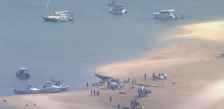 Четири жртви во судар на два хеликоптери во Австралија Ohridnews